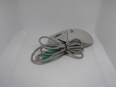 Genius NetScroll Plus Mechanical Mouse Grey Wired PS/2 2-Buttons Scroll ...