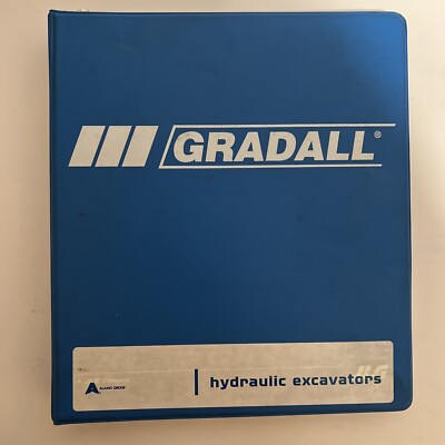 Gradall XL4200III Excavators Illustrated Parts Manual | eBay