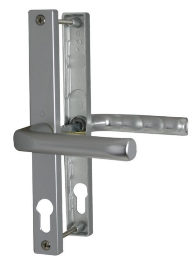 Ferco 70mm Door Handle Hoppe Upvc 70PZ 215mm Fixings 235mm Plate Size ...