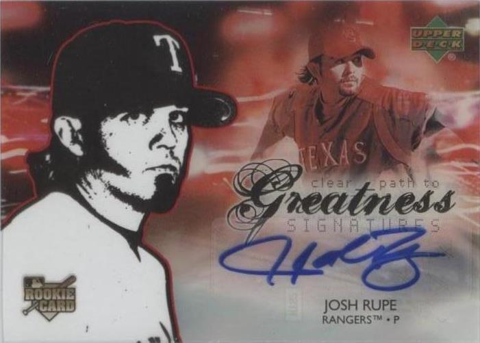 2006 Upper Deck Future Stars - Clear Path to Greatness Signatures Josh ...