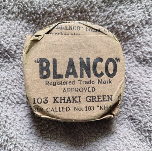 WW2 Blanco 103 Khaki Green Unused Block with Wrapper – British Army ...