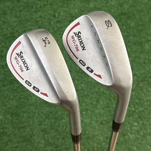 Srixon WG-706 Forged Wedge Set 60-8* Lob LW & 54-12* Sand SW, Wedge ...