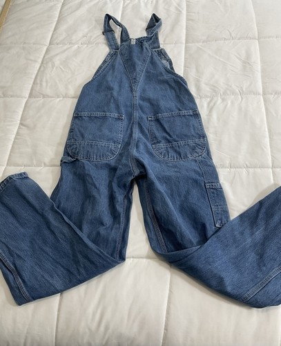 Vintage Key Imperial Denim Overalls Men 32x30 Blue Jean Bib | eBay