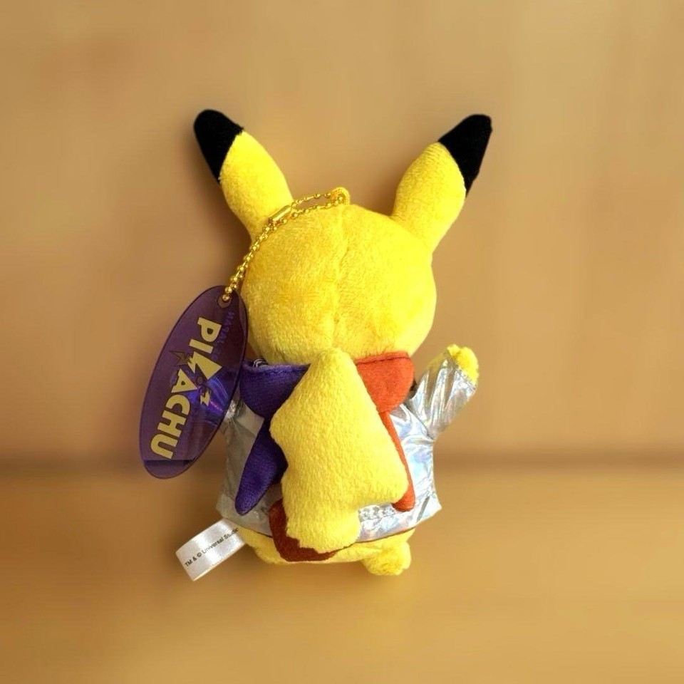 USJ Universal Studios Japan Pokemon Halloween DJ Pikachu Plush Key ...
