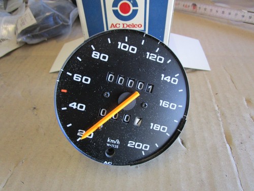 Opel Corsa A Tacho Tachometer Speedometer 200km/h W=1125 AC Delco NEU ...