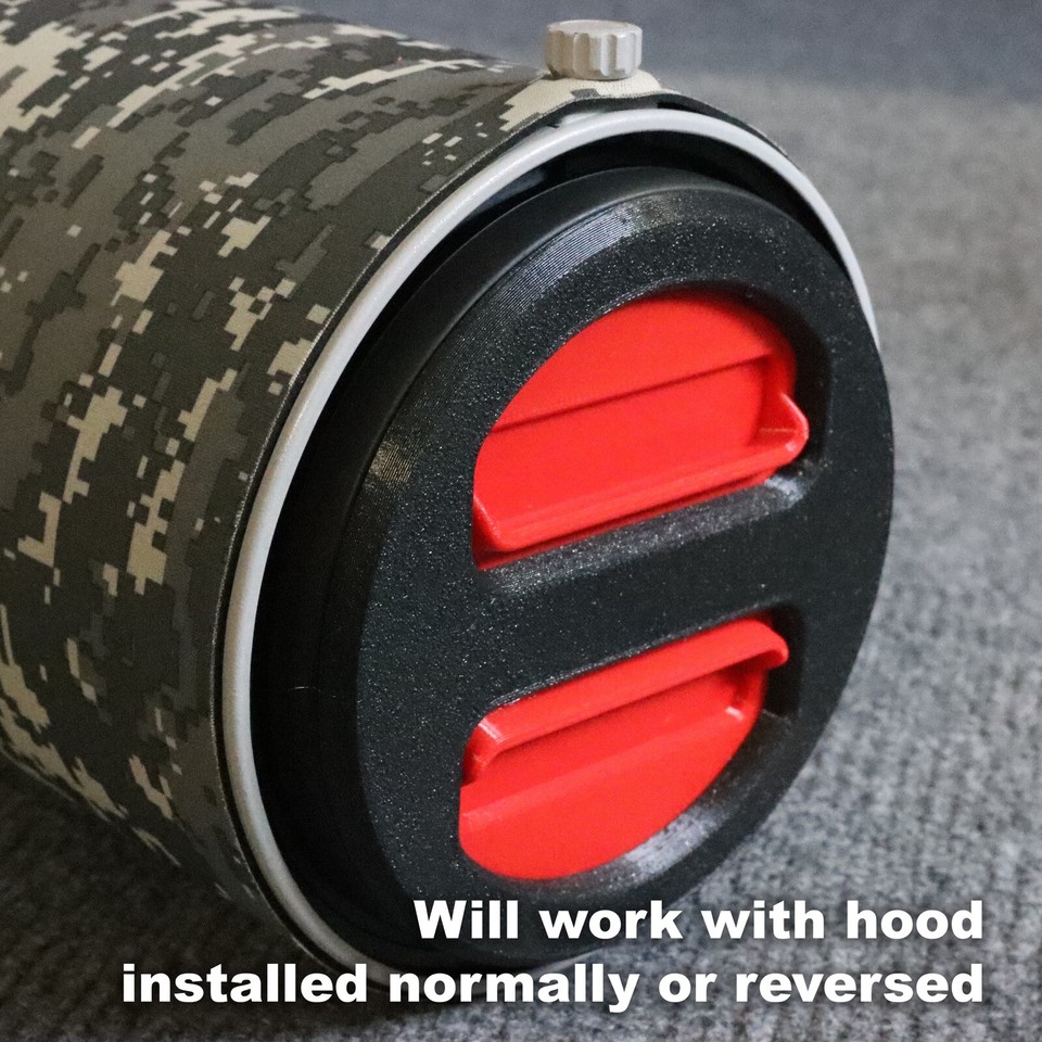 Special L-Series Edition Custom Lens Cap for Canon EF 500mm f/4.0L IS I ...