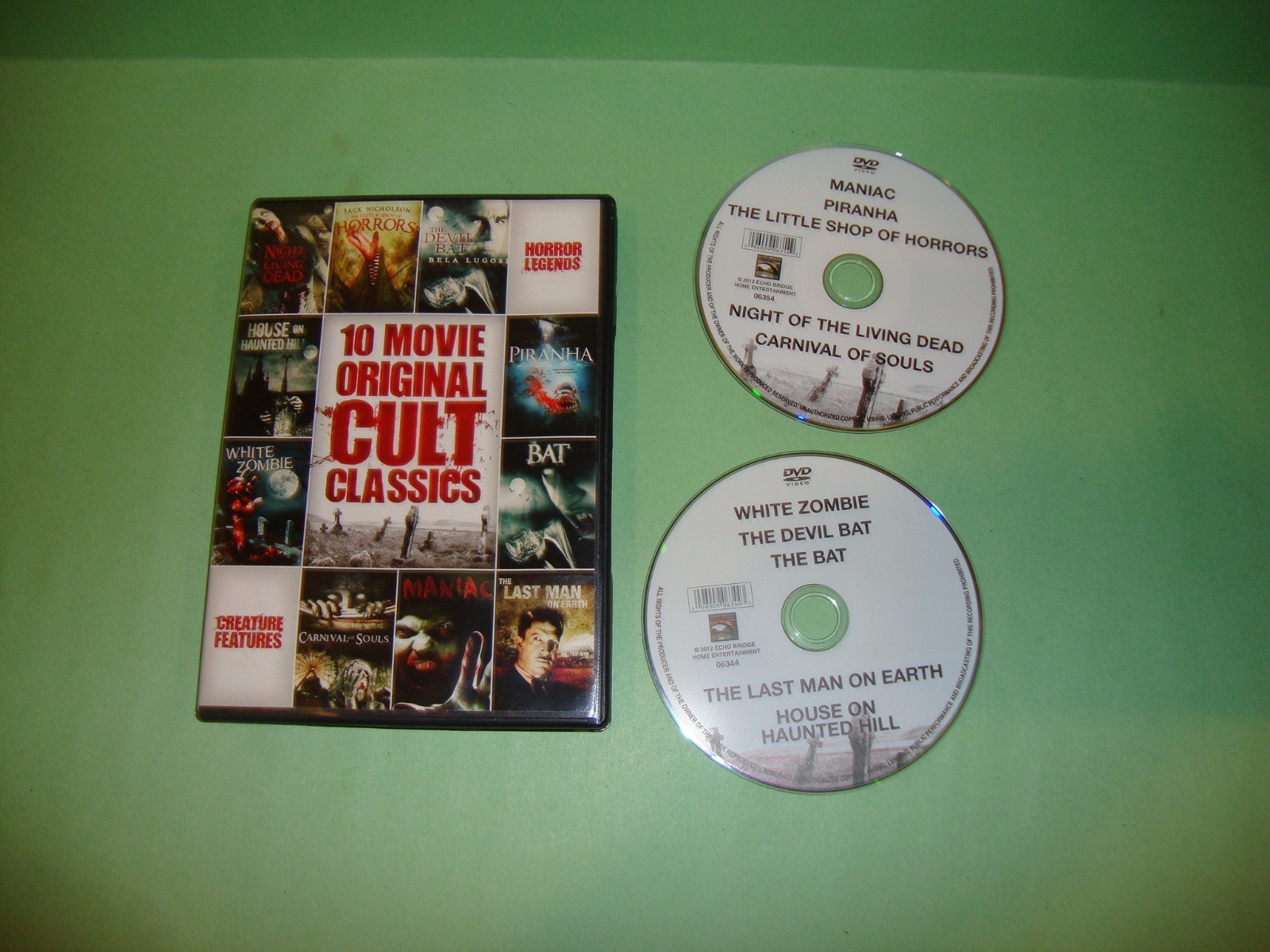 10 Movie Original Cult Classics (DVD, 2012, 2-Disc Set) for sale online ...