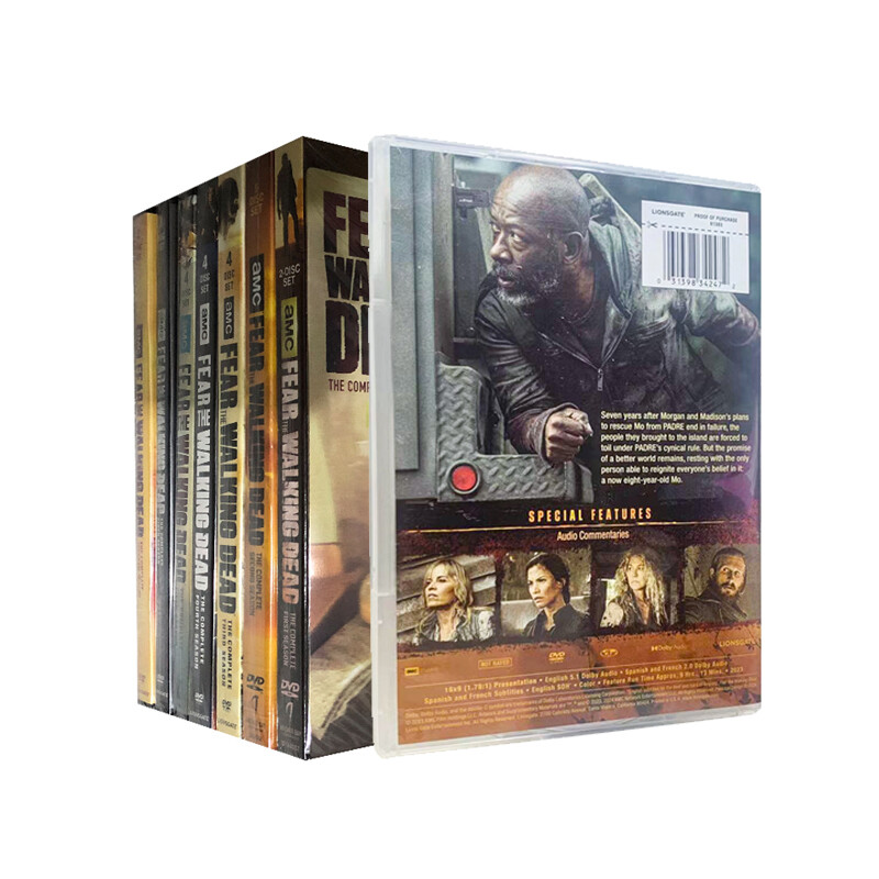 Fear the Walking Dead: : The Complete Series, Season(1-8) :DVD TV ...