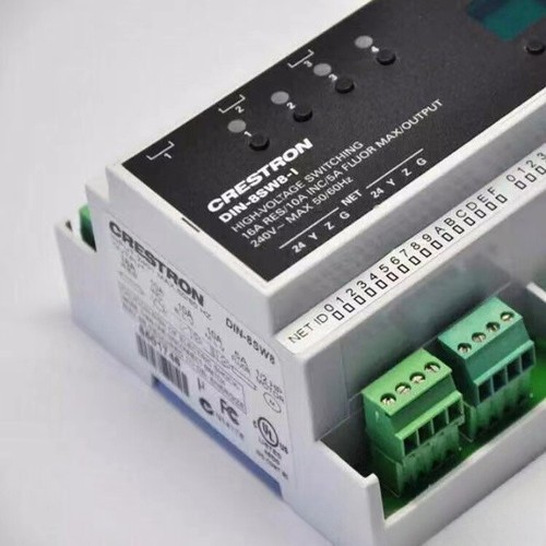 Brand new IN BOX Crestron DIN-8SW8-I relay module fast shipping ...