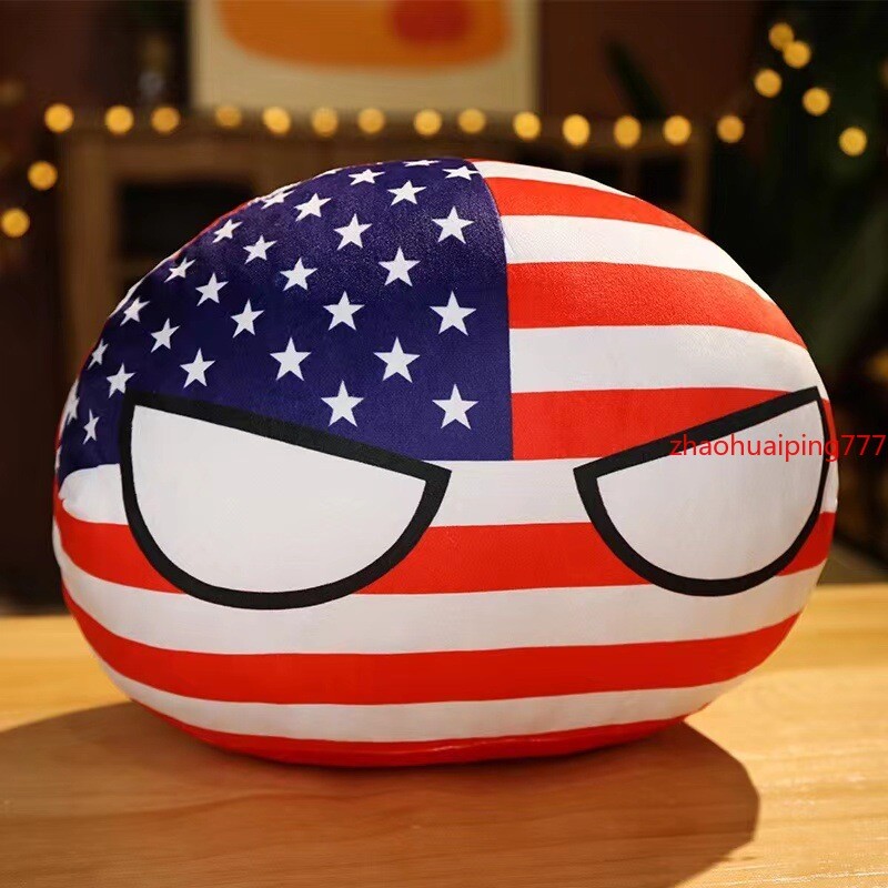Country Ball Plush Toys Polandball Pendant Countryball Country Balls 10 ...