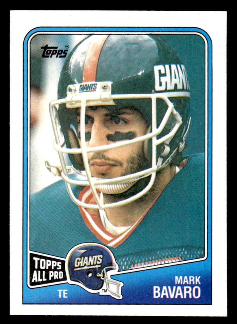 Mark Bavaro New York Giants 1988 Topps Football #277 | eBay