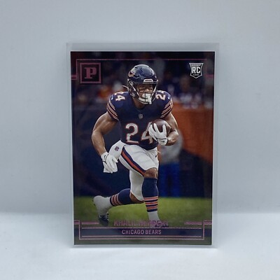 2021 Panini NFL Pink Parallel Rookie Card #PA-21 Khalil Herbert - Bears ...