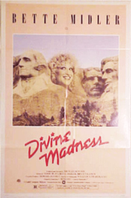 DIVINE MADNESS - with Bette Midler AND the Harlettes 27x41 poster | eBay