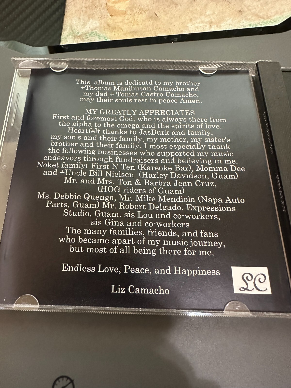 Liz Camacho Finally CD Guam Chamorro Music 2013 | eBay