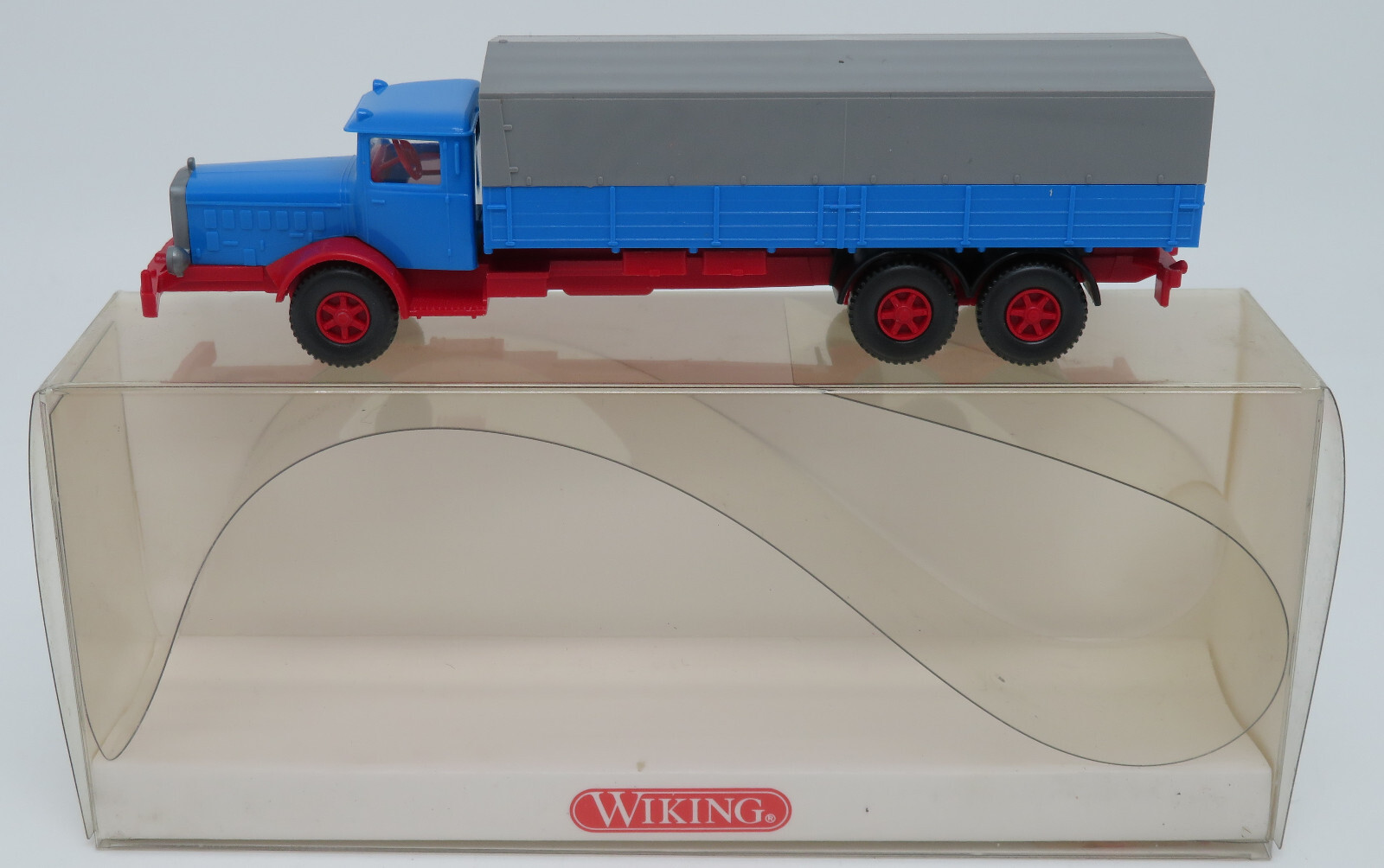 Micro WIKING Ho 1/87 Truck Mercedes MB Lkw L10000 Light Blue #8430223 ...