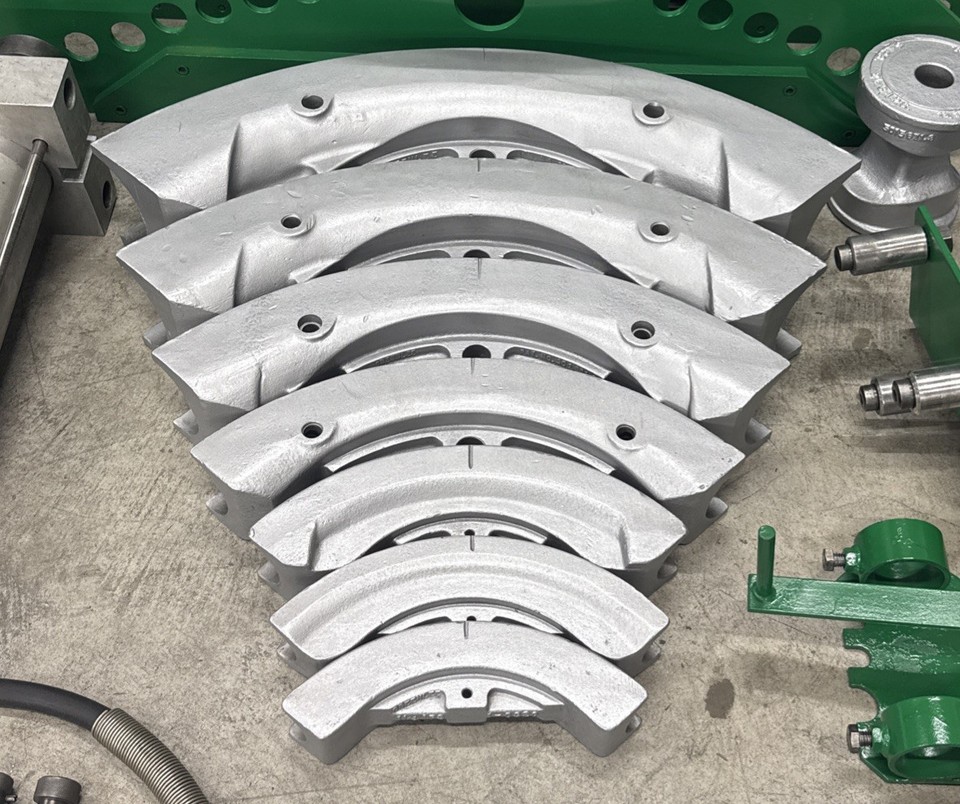 Greenlee 885 Hydraulic Pipe Bender 1-1/4”-5 Rigid 960 Pump 1802 Bending ...