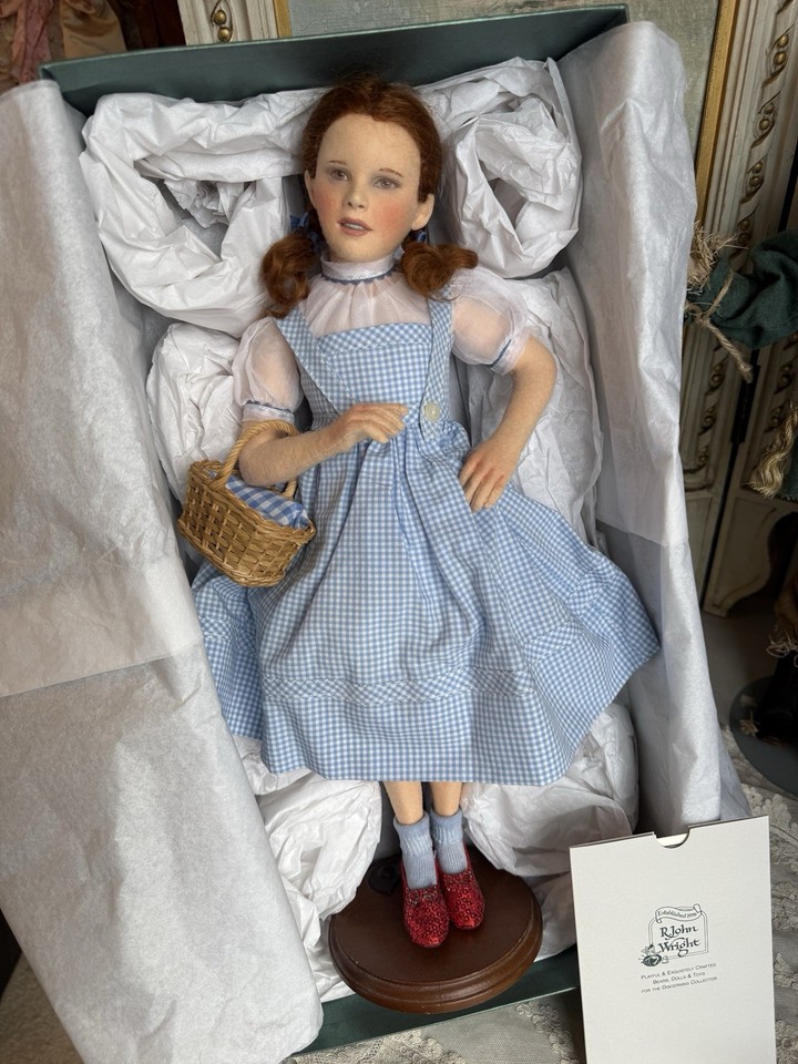 R. John Wright WIZARD OF OZ DOROTHY WITH BOX And COA. Just Wonderful ...