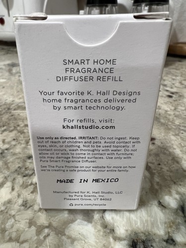 K Hall Designs PURA Smart Scent Diffuser Fragrance Refill Lemon Sage | eBay