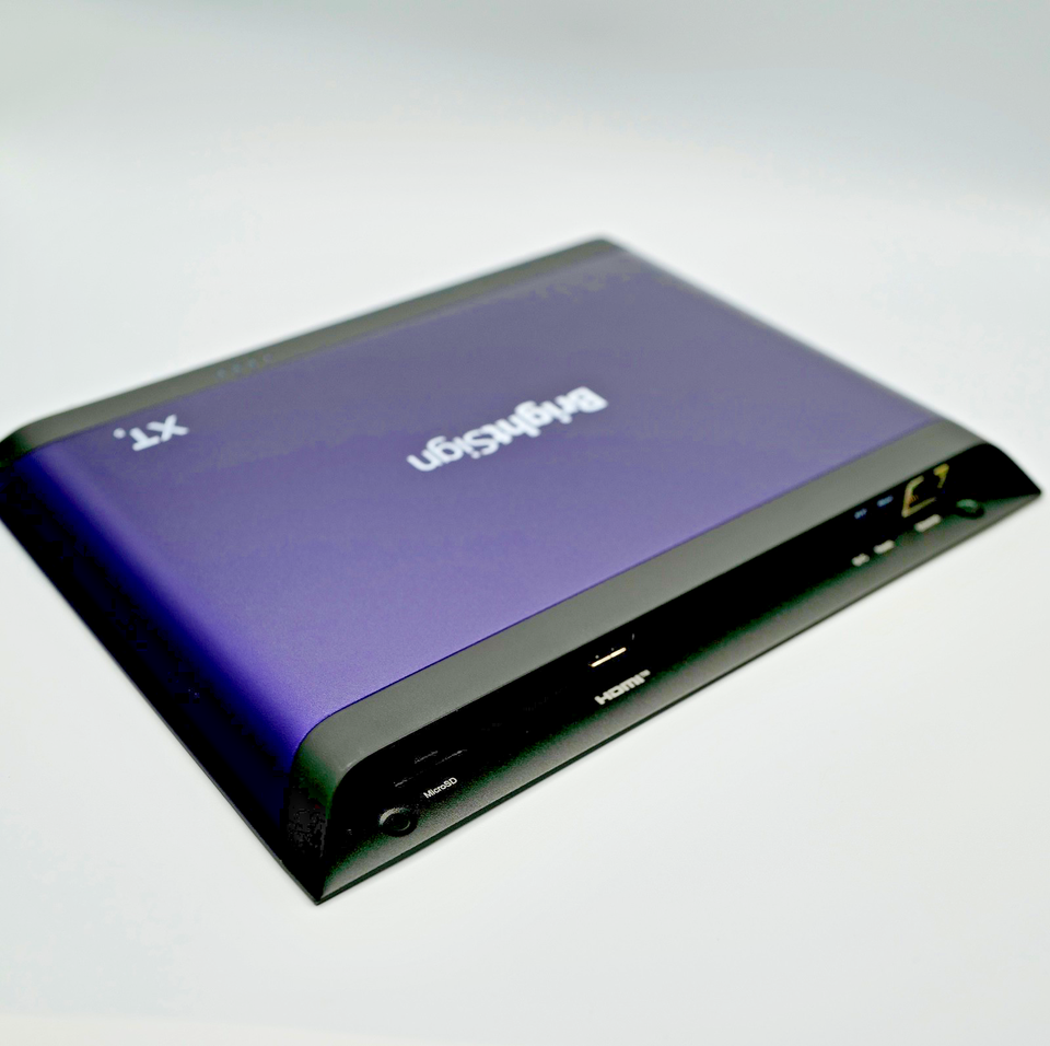 BRIGHTSIGN XT245 STANDARD I/O PACKAGE WITH GB ETHERNET SUPPORTING POE+ ...