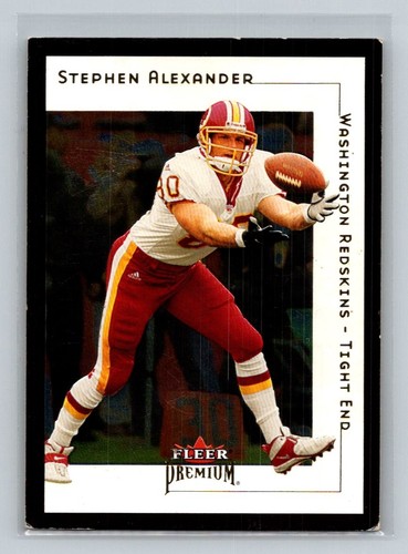 2001 Fleer Premium #11 Stephen Alexander Washington Redskins Football Card | eBay