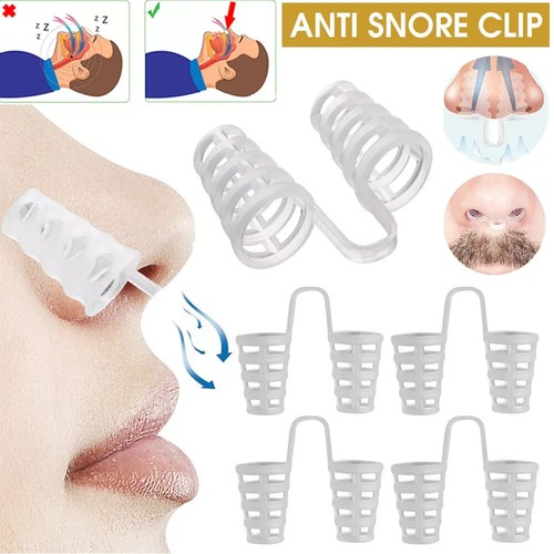 5x Nasal Dilator Anti Snoring Easy Breathe Nose Clip Stop Snore ...