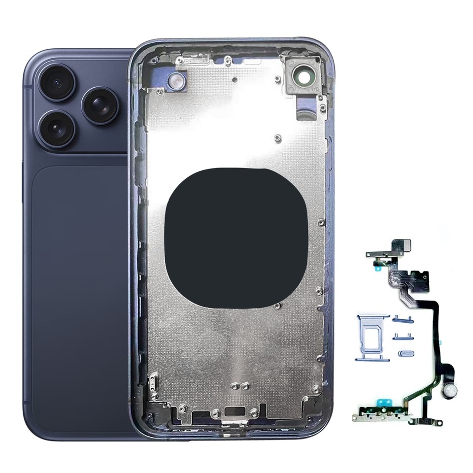 Back Cover Housing DIY Kit for iPhone X/ XR/ 11/ XsMax to 17 Pro Max ...