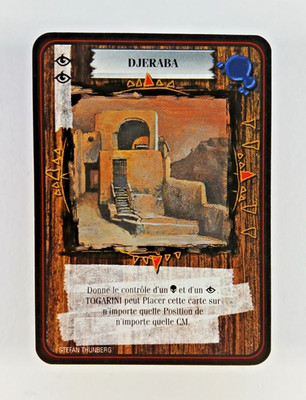 Djeraba - French - Kult CCG card (1995) Region, horror TCG | eBay
