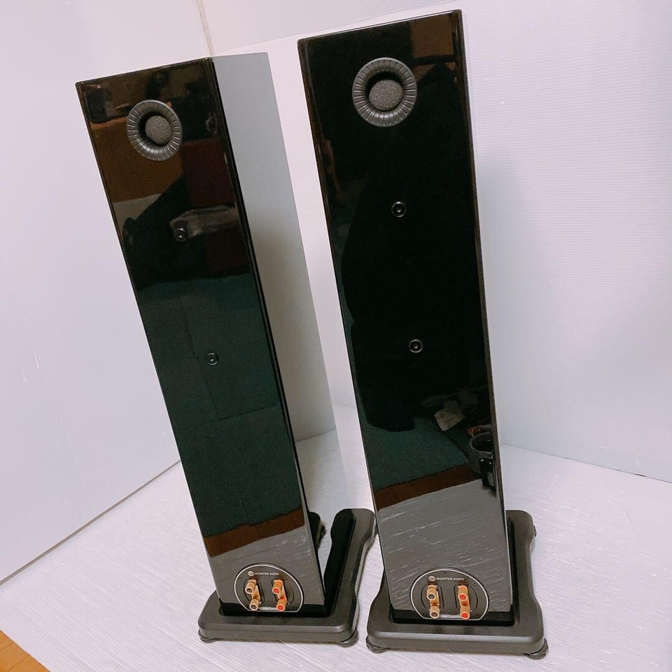 MONITOR AUDIO SILVER RX6 Tallboy Speaker Pair Operation confirmed Used ...