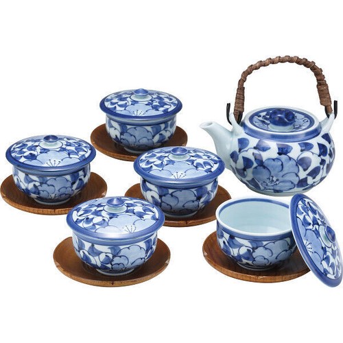 Hasami Ware, Flower Arabesque Painting, Bancha Utensils, Tea Set ...