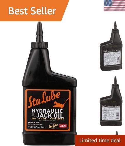 20W Non-Detergent Hydraulic & Jack Oil - 15 Fl. Oz. Anti-Foam & Rust ...