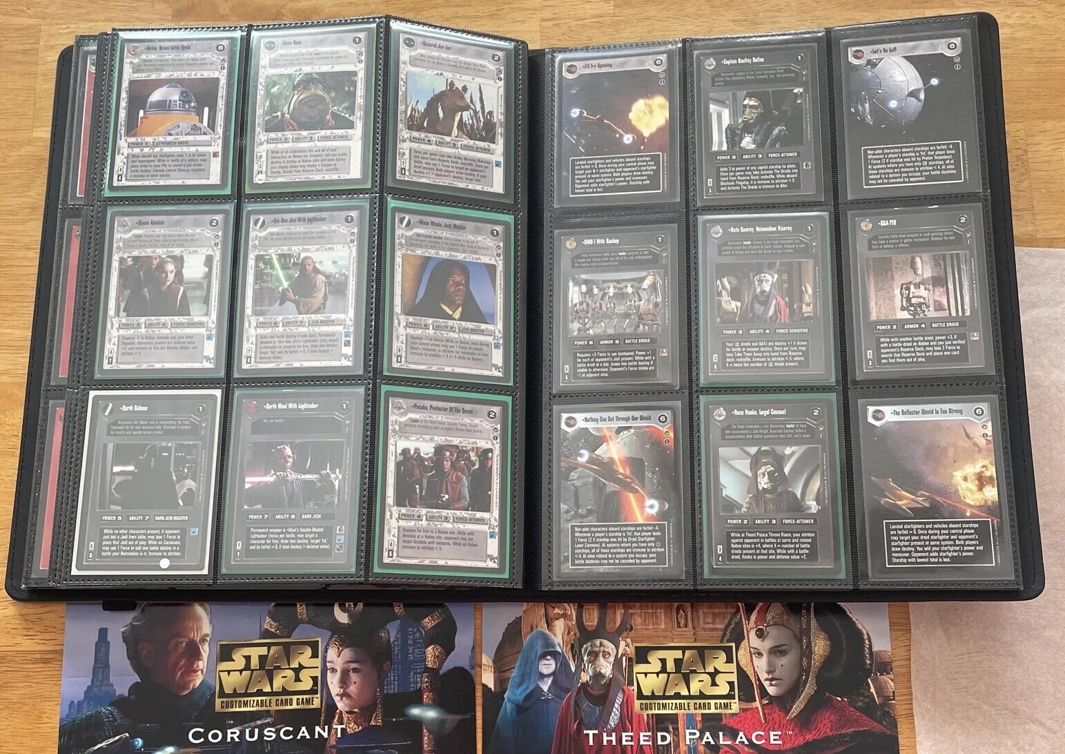MASTER SET - Star Wars SWCCG (WB, BB, AI, Ultra Rare, Foil) Complete ...
