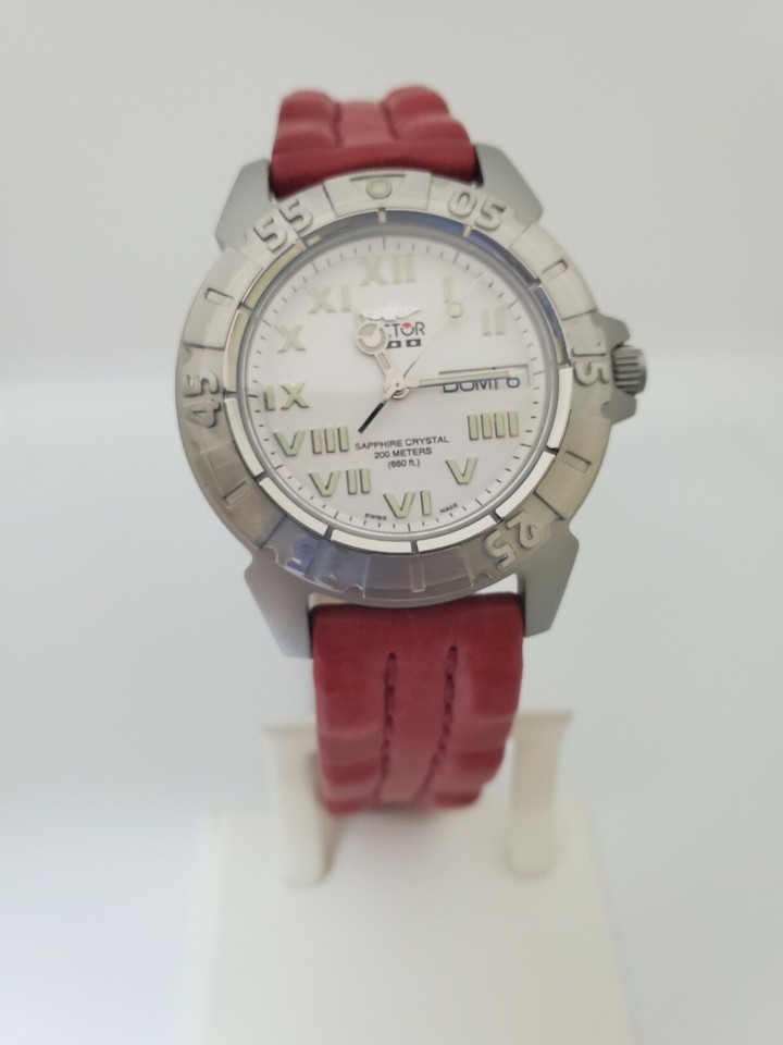 Sector 500 Quartz Day/Date Luminous Dial Stainless New Men's Wrist ...