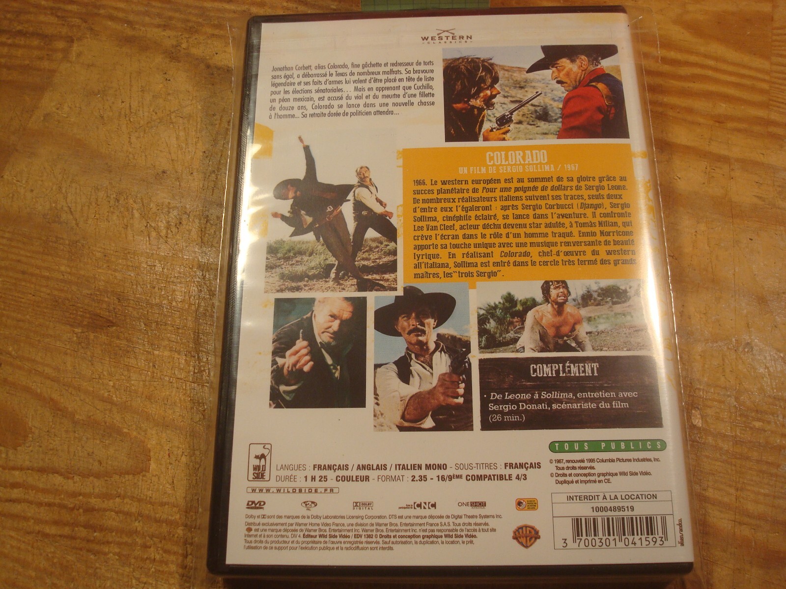 DVD : Colorado - Lee VAN CLEEF / Tomas MILIAN / Western / Neuf | eBay