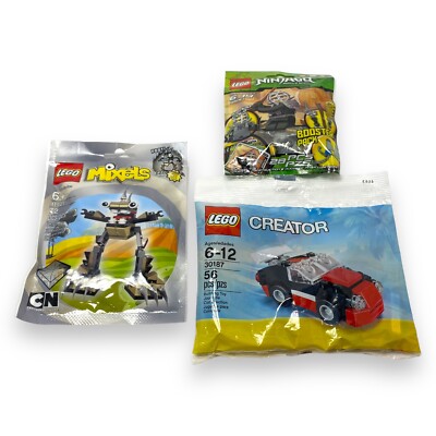 LEGO - SEALED SETS - LOT OF 3 - Mixels 41521 Creator 30187 Ninjago 9551 ...