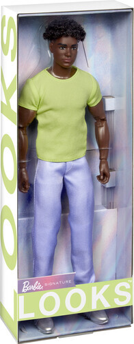 Mattel - Barbie Looks Doll #25 (Buff Body Ken, Short Black Hair) [New ...