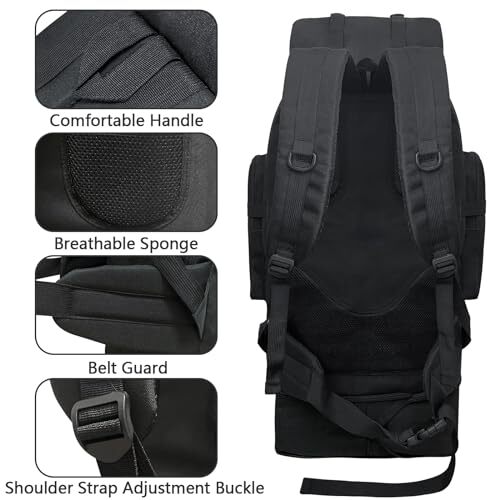 80L 100 Liters Camping Hiking Military Tactical Backpack,Water 100l ...