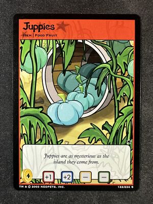 Neopets TCG 122/234 Juppies Base Set Food Fruit Uncommon NM | eBay