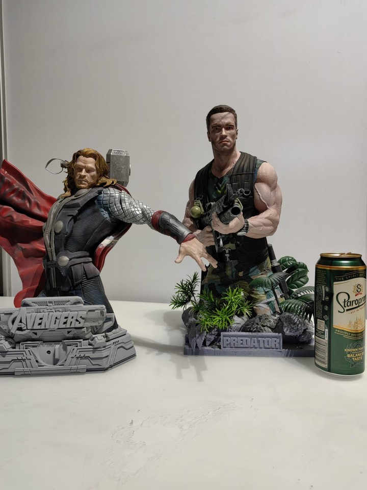 Alan "Dutch" Schaefer (Predator) Bust Scale 1/3 | eBay