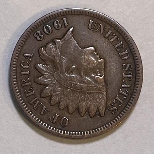 1908-S INDIAN HEAD CENT - XF-AU ~ ALMOST UNCIRCULATED LOOKING KEY DATE ...