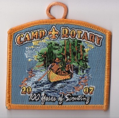 BSA Patch, Camp Rotary 2007 100th Anniversary, MINT! | eBay