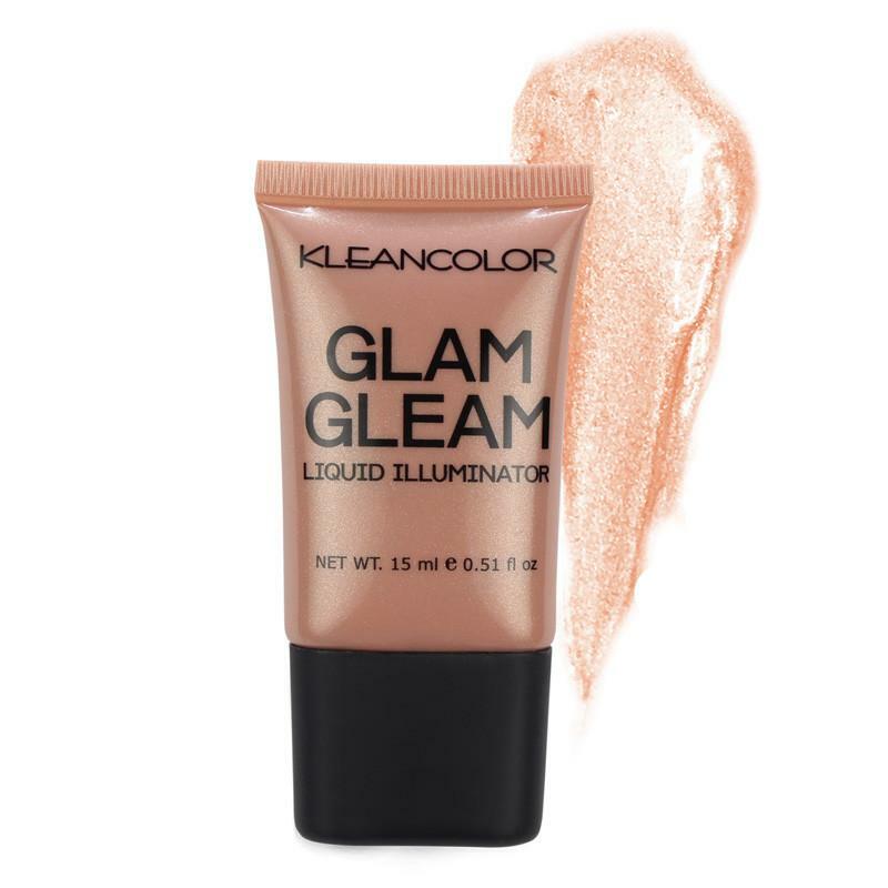 KleanColor Glam Gleam Liquid Glow Illuminator - Shimmer - Smooth - 6 ...