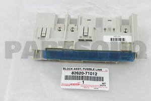 8262071012 Genuine Toyota BLOCK ASSY, FUSIBLE LINK 82620-71012 | eBay