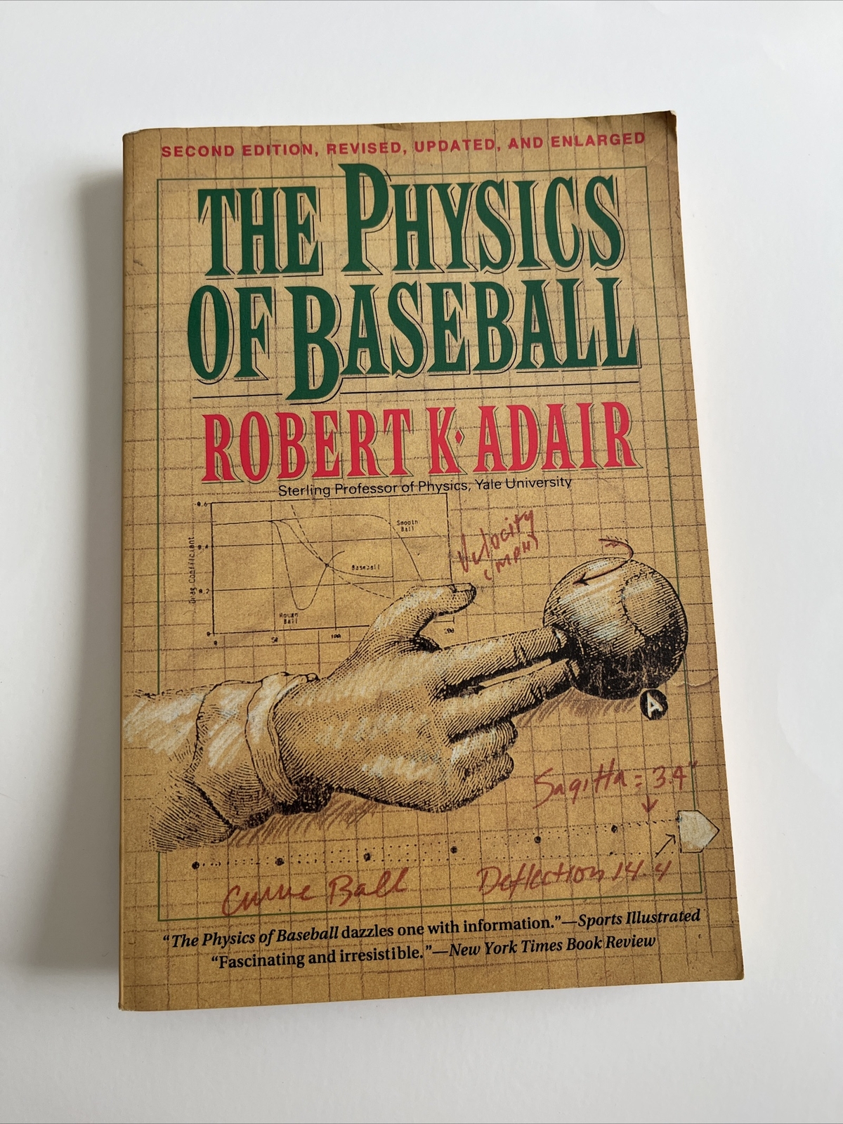 The Physics of Baseball by Robert K. Adair 2nd Ed, Revised, Updated And ...
