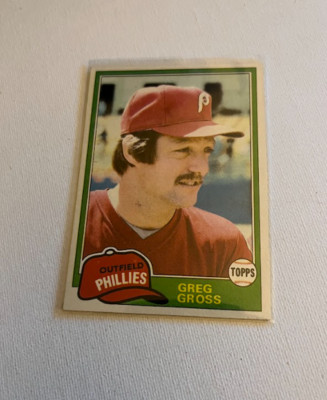 1981 Topps - #459 Greg Gross | eBay