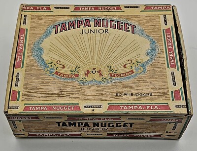 Tampa Nugget Junior Box - EMPTY - VINTAGE | eBay