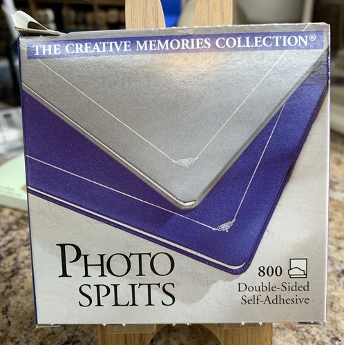 Creative Memories Photo Splits 800 Double-Sided Self Adhesive Brand New ...