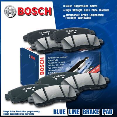 8Pcs Bosch F+R Disc Brake Pads for HSV Clubsport GTS Senator VN VP VR ...