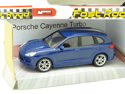 Mondo Motors 1/43 - Porsche Cayenne Turbo Bleue | eBay