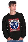 Tennessee Volunteer State Flag Vintage Gift Womens or Mens Crewneck ...