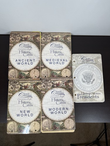 Classical Conversations History Cards Full Set with President Cards | eBay
